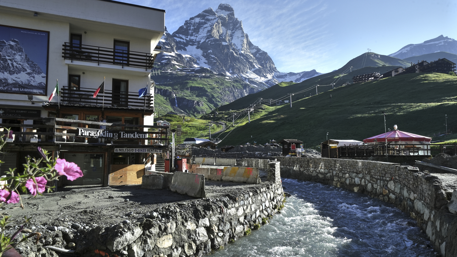CERVINIA - Dopo l'alluvione ok sci estivo e programmi estate ...