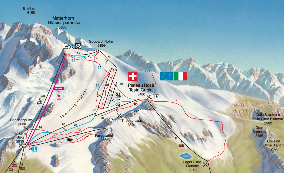 CERVINIA – Sci estivo dal 29 giugno all'8 settembre | Dove Sciare