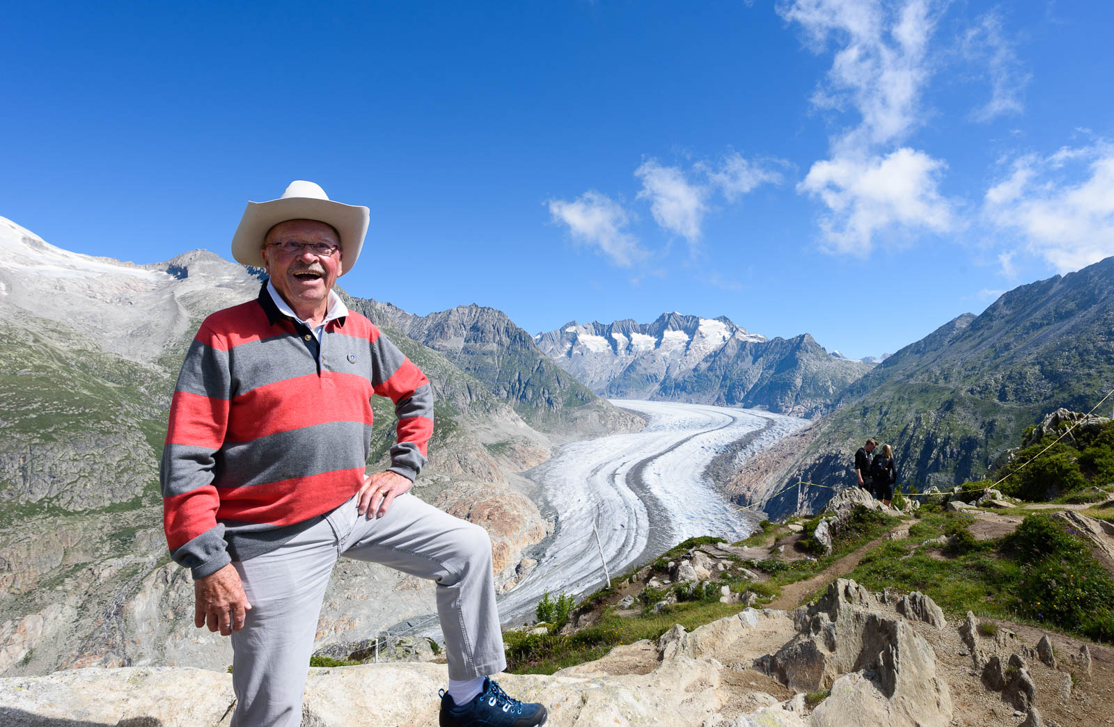 ALETSCH ARENA - L'omaggio ad Art Furrer, pionere dello sci e del ...