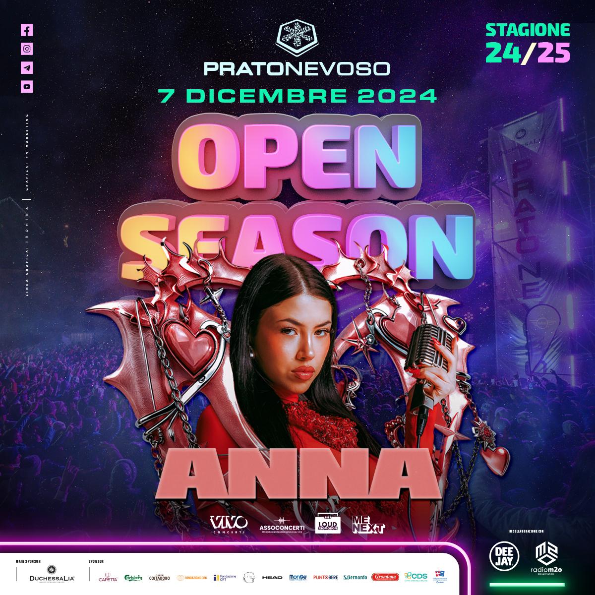 Prato Nevoso, 7 dicembre: Open Season con Anna Pepe e sostegno alla ...