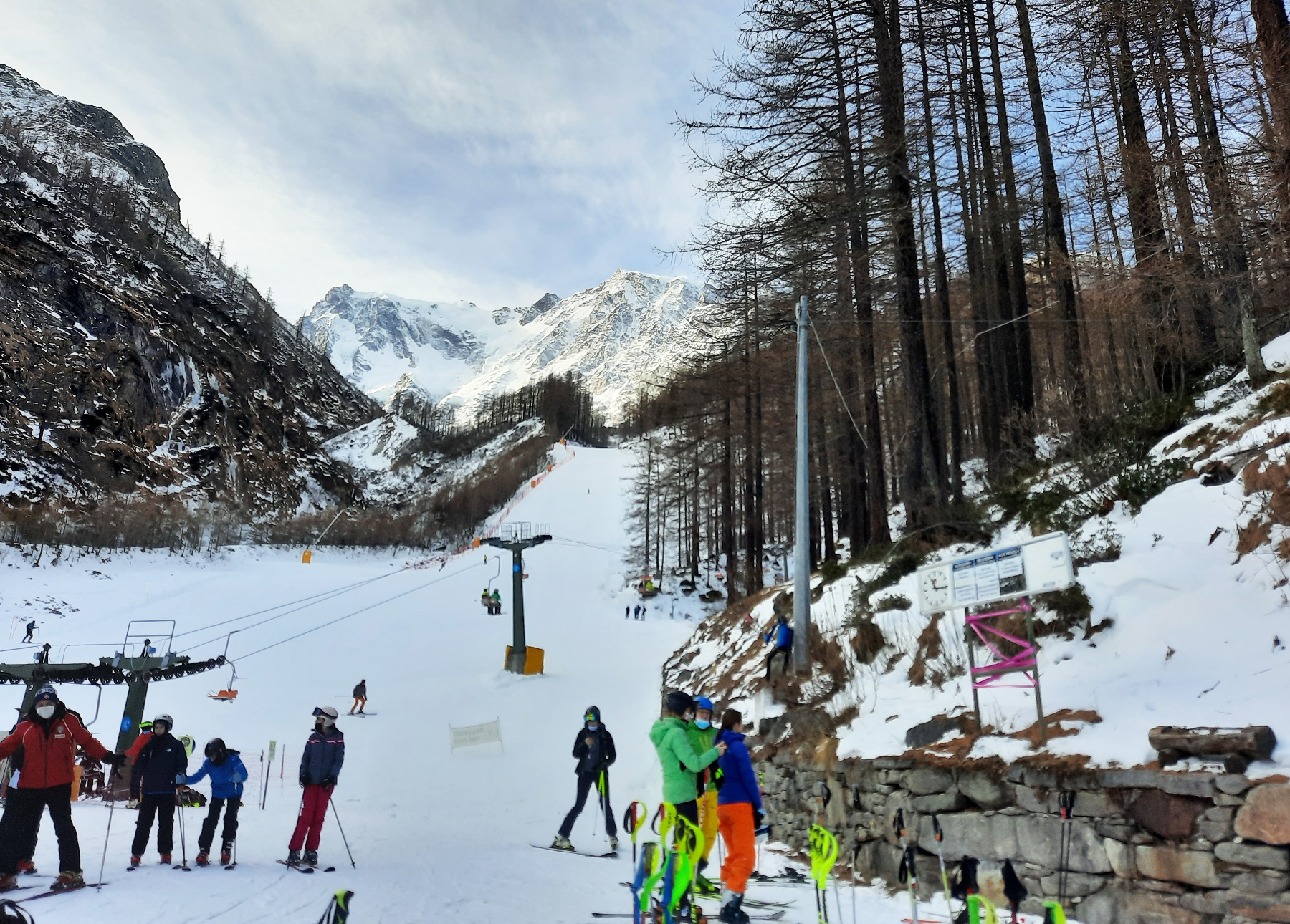 MACUGNAGA - In autunno la revisione della funivia, in futuro una ...