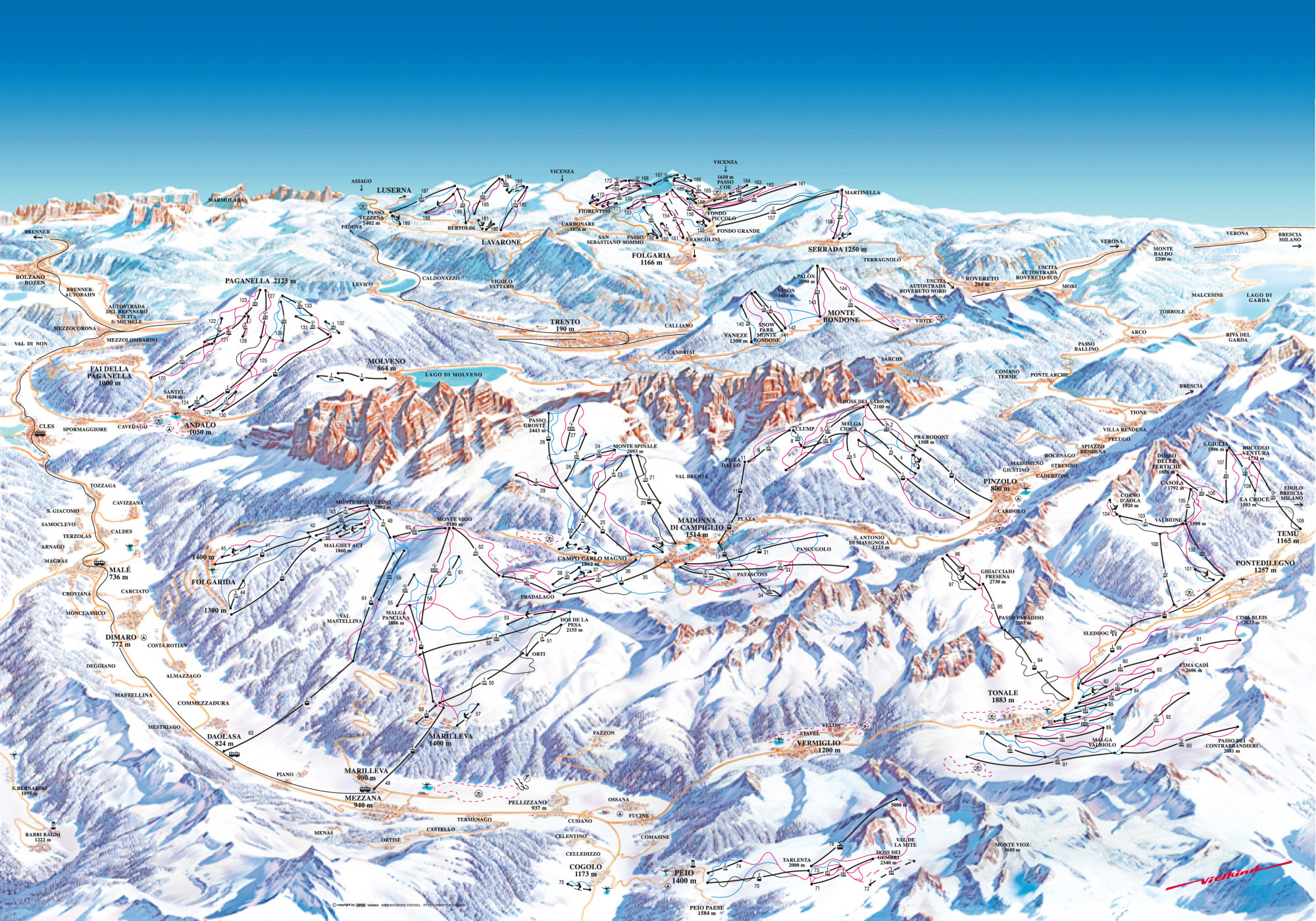 skirama dolomiti brenta | Dove Sciare