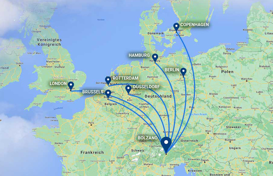 Sky Alps punta sullo sci: più voli tra Bolzano e il Nord Europa | Dove ...